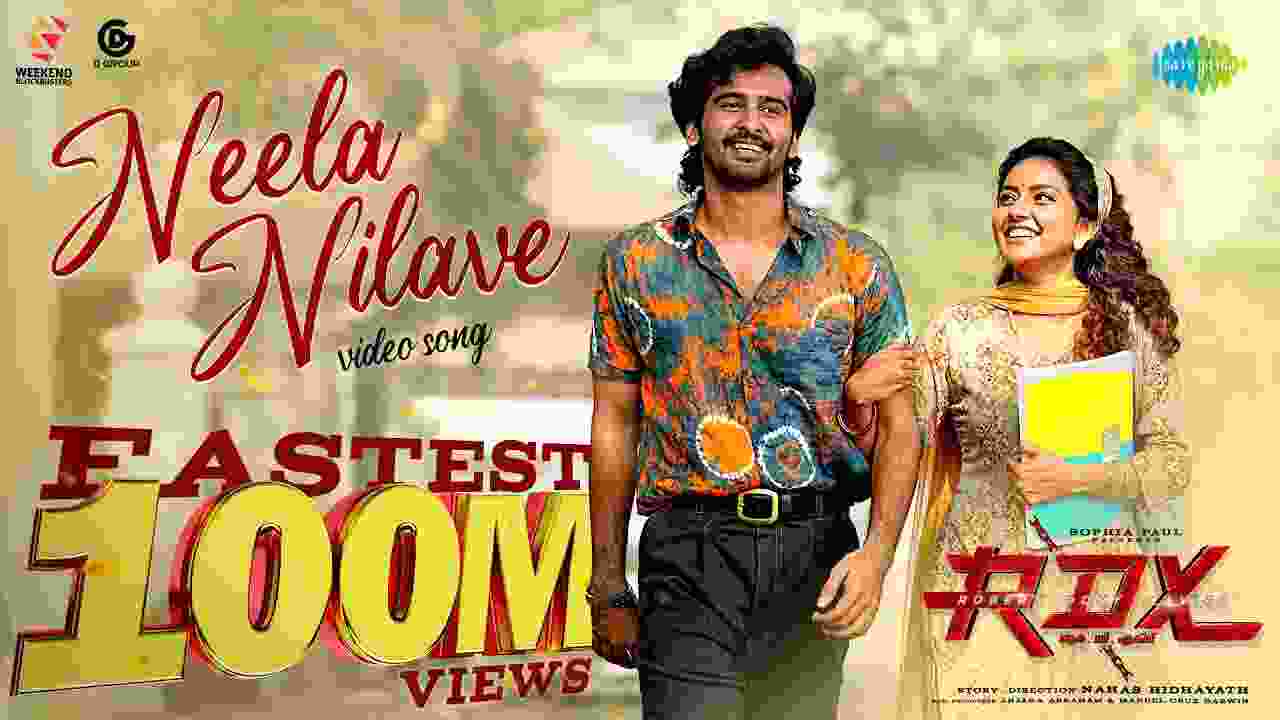 Neela Nilave Song Lyrics in Malayalam & Eng - RDX | LyricalVenue