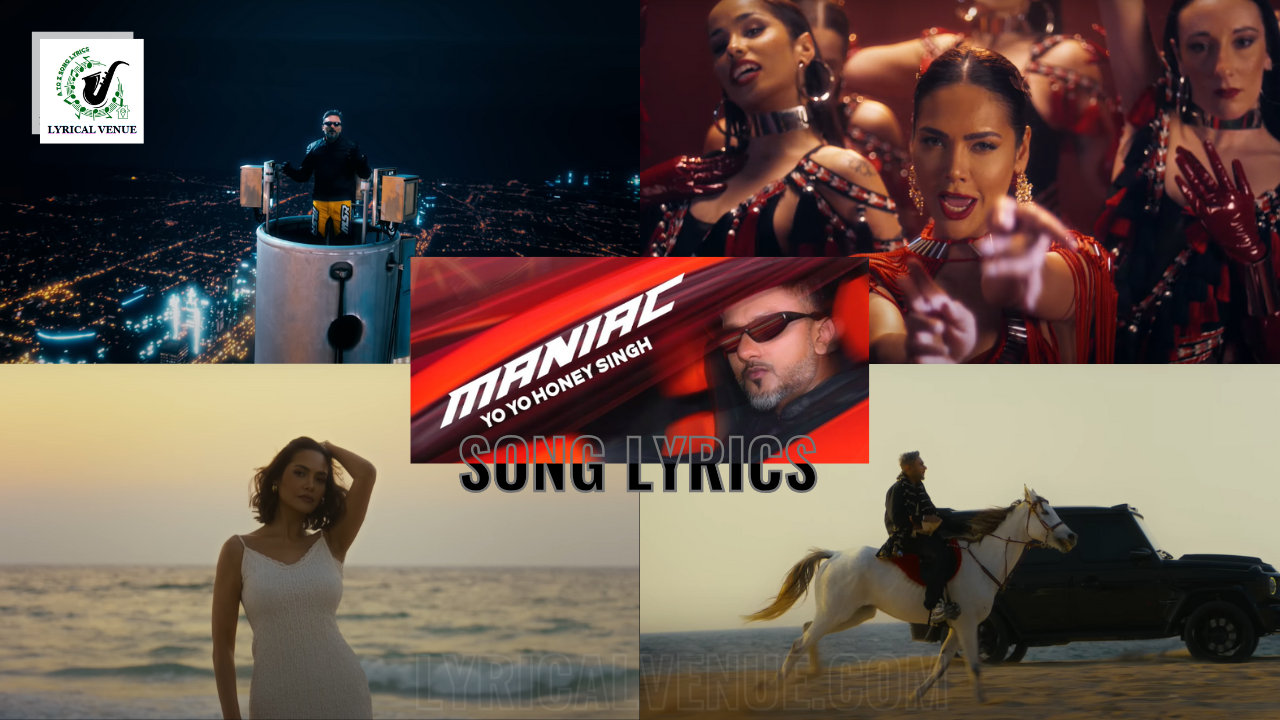 Maniac Song Lyrics In Hindi & English from GLORY | Lyrical Venue